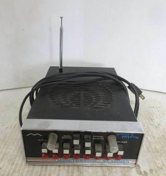 Vintage 1972 Regency Monitoradio Scanner, Eight-Channel - Albrecht ...