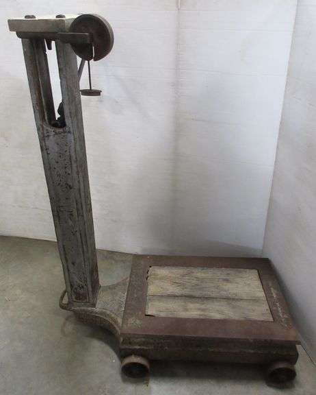 Antique Farm Scale Howe Scale Co. Patent 1867 - Albrecht Auction Service