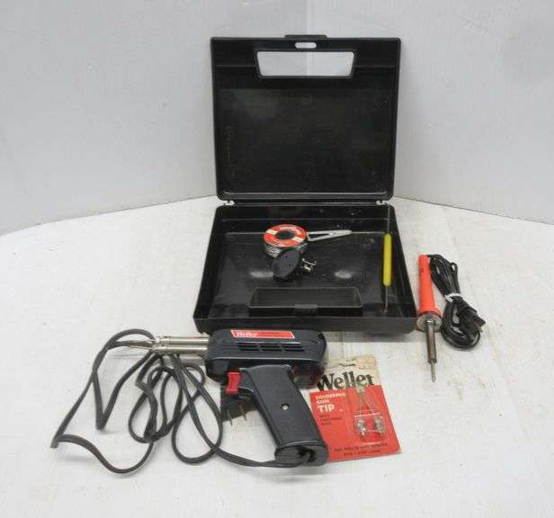 (2) Weller Soldering Guns and Extra Supplies: Weller 8200 and Weller ...