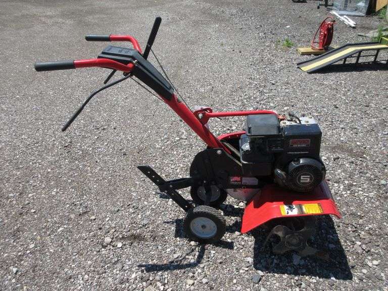 Yard Machine Tiller, Power Reverse Chain Drive - Albrecht Auction Service