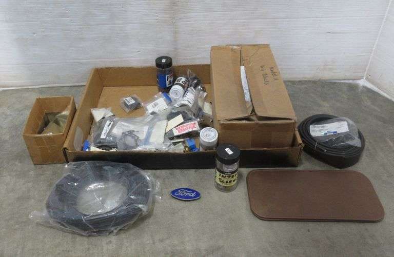 Model A Ford Parts, Include: New Rearview Mirror, Ford Emblem, Sun ...