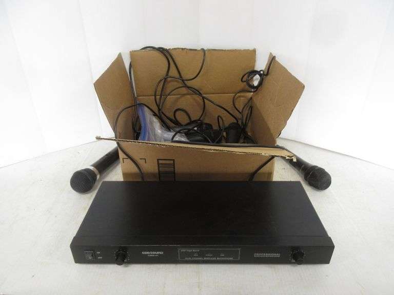 Gem Sound Wireless Microphone System - Albrecht Auction Service