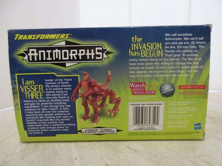 Transformers Animorphs Visser 3/Inferno Creature, By Hasbro, Has ...
