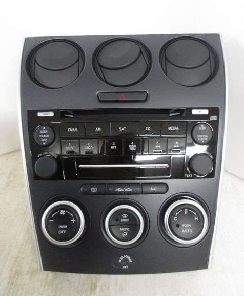 OEM 06-08 Mazda 6 Radio, AM/FM/Six-Disc CD - Albrecht Auction Service