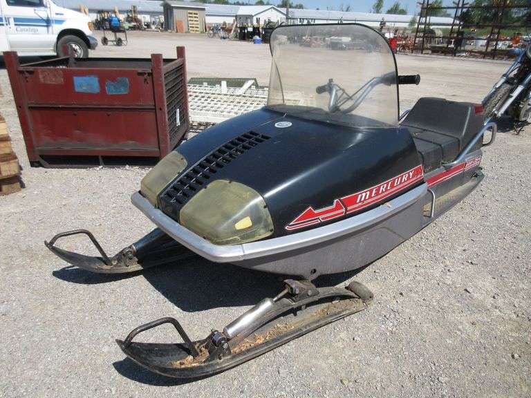 1970s Mercury Hurricane Snowmobile, 644cc, 35 HP, Bill of Sale in ...