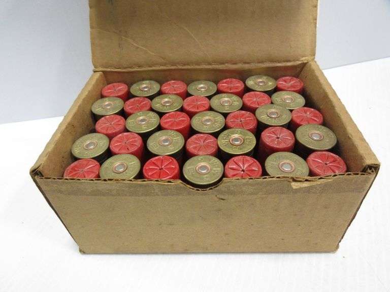 (35) Rounds of 12-Gauge No. 4 Steel Shot Shells - Albrecht Auction Service