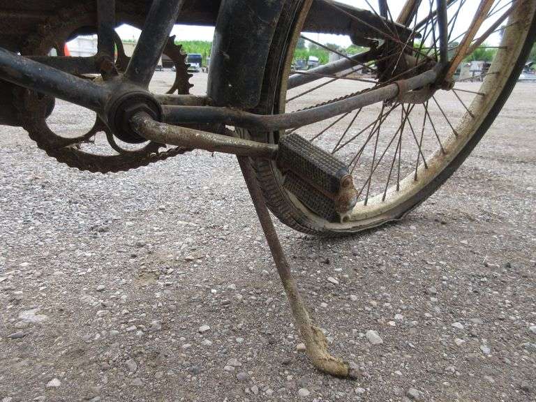 Pre War 27" Schwinn Bicycle Springer, Front End Brake on Rim - Albrecht ...