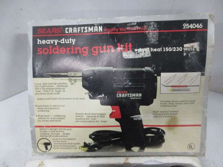 Craftsman Soldering Gun - Albrecht Auction Service