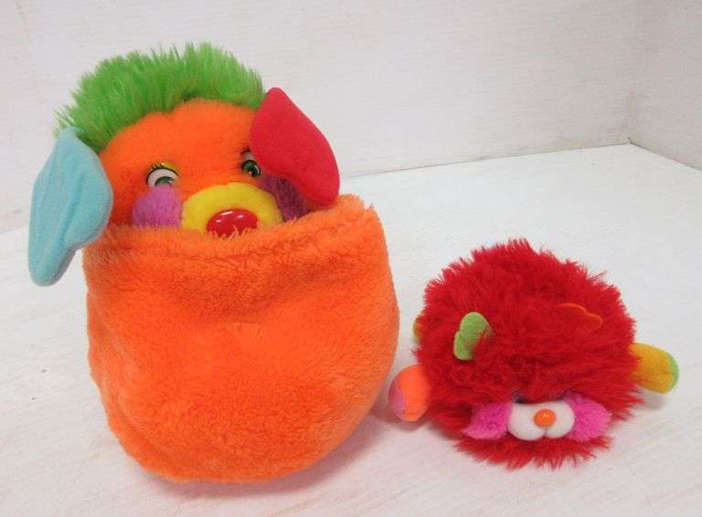 Vintage 1985 Popples American Greetings Orange Plush Puzzle, and a ...