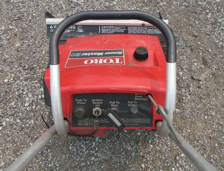 Toro Snowmaster 20 Snowblower - Albrecht Auction Service