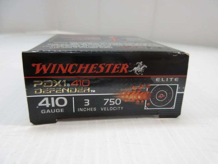 (10) Rounds of Winchester PDX1 Defender .410-Gauge 3" Shells - Albrecht ...
