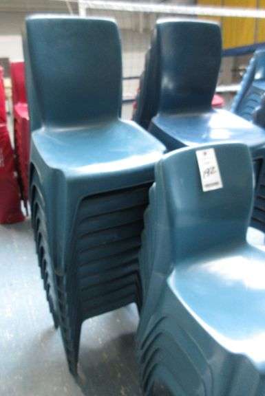 (15) Sebel Integra Plastic Stackable Chairs, Made in Australia ...