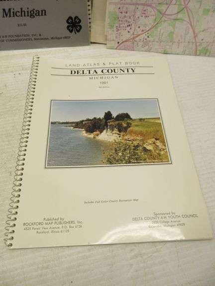 Inland Route Navigation Charts of Cheboygan, Presque Isle, and Emmet ...