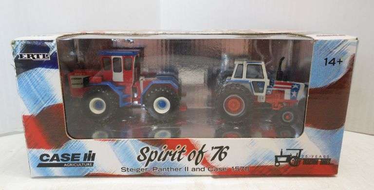 Case Steiger Panther II and Case 1570 Spirit of 76, No. 16176A, 1/64 ...