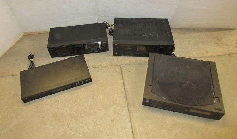 JVC AX-R87 Stereo Integrated Amplifier, JVC Stereo Double Cassette Deck ...