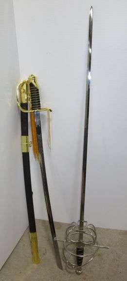 Cavalry Sword, and Cavalier Sword - Albrecht Auction Service