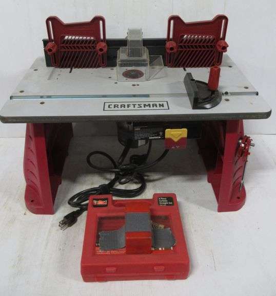 Craftsman Router and Table - Albrecht Auction Service