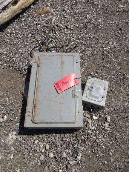 100 AMP Fuse Box with (6) 20 AMP Fuses and Main; Murray Fuse Panel, 30 ...