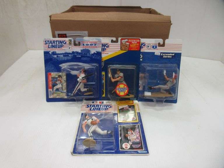 (16) Baseball Starting Lineups, Including: Will Clark, Mark Grace, Don ...