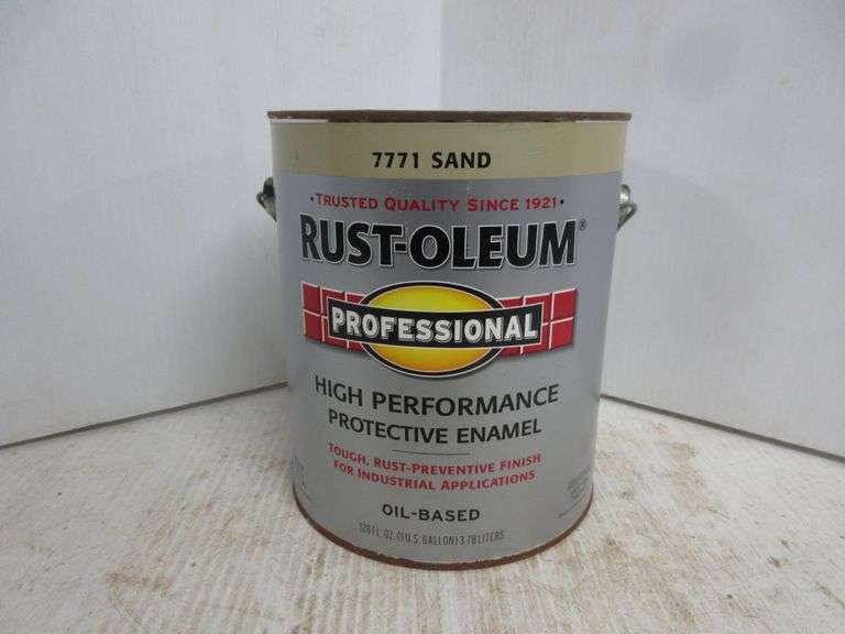 Gallon of Rustoleum, Sand Color - Albrecht Auction Service
