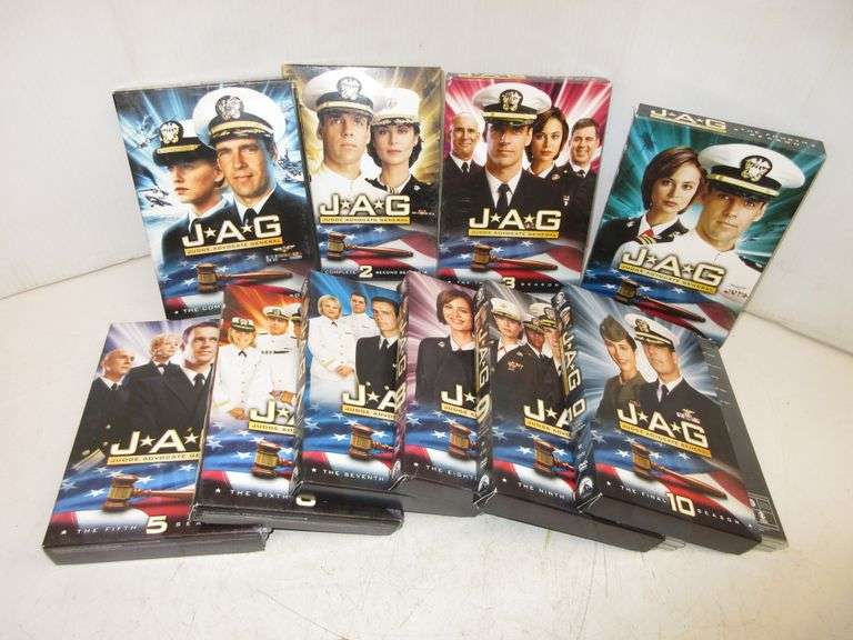 (10) Jag DVD Series, 10 Seasons - Albrecht Auction Service