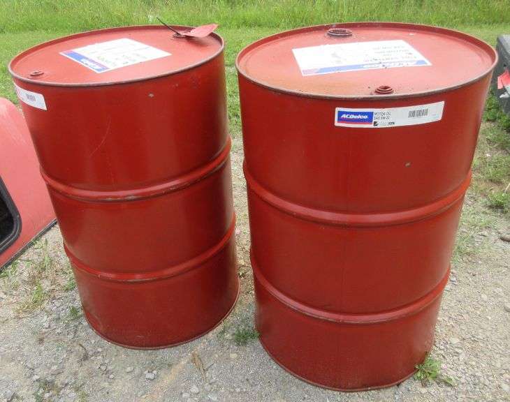(2) Barrels with Caps, Great for Swim Rafts, Docks, Fire Barrels, and ...
