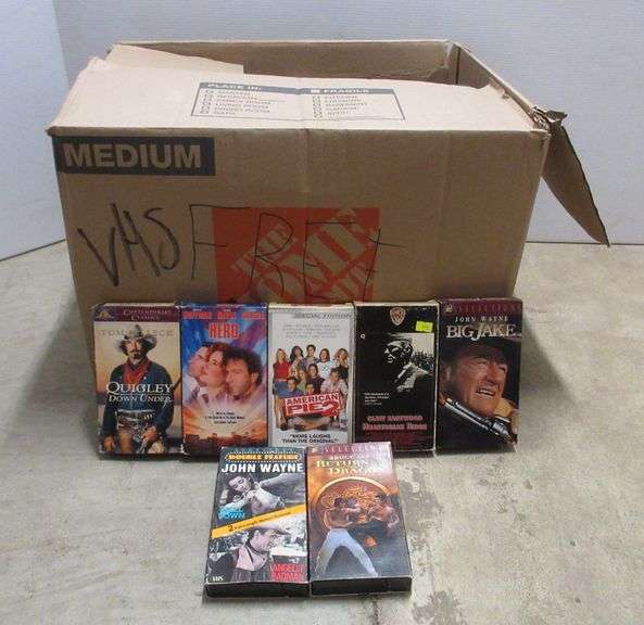 Approx. (100) VHS Tapes - Albrecht Auction Service