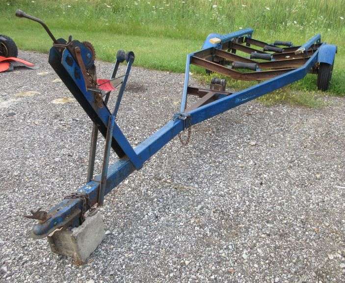 19' Blue Shoreline Boat Trailer, Bill of Sale in Office - Albrecht ...