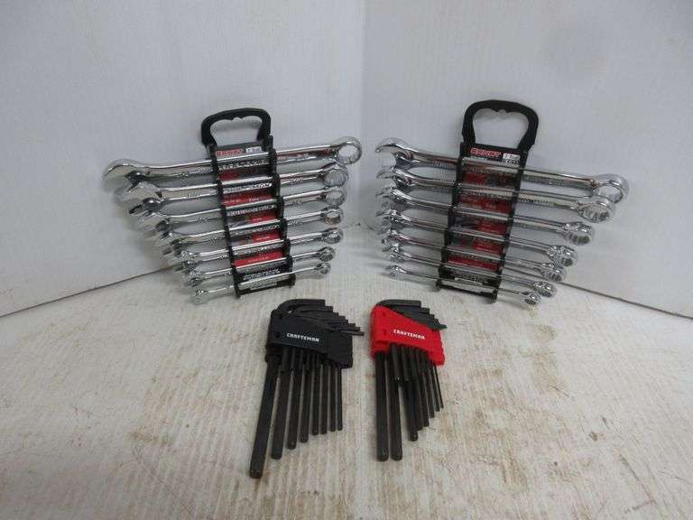 Craftsman 14-Piece Polished Heavy Duty Wrench Set, Metric and SAE ...