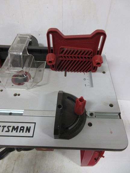 Craftsman Router and Table - Albrecht Auction Service