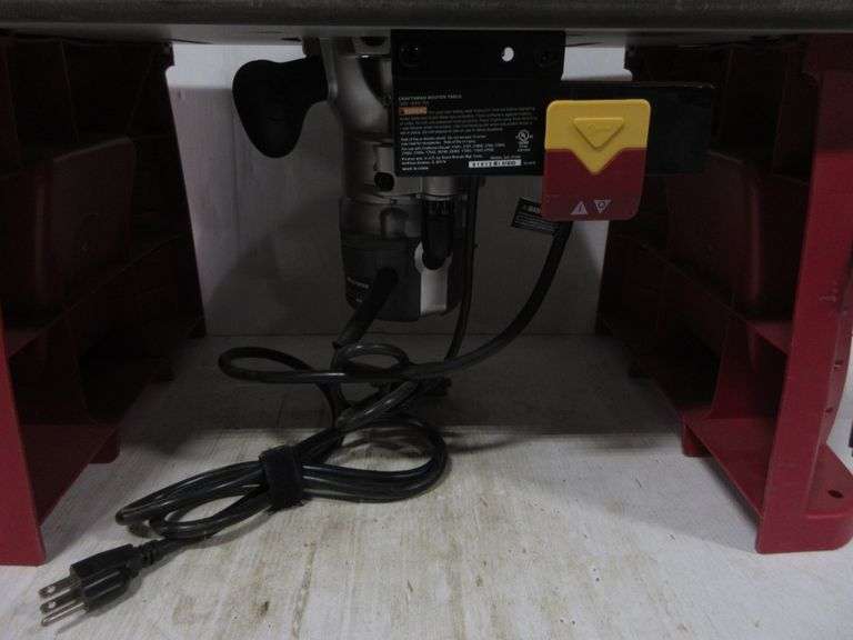 Craftsman Router and Table - Albrecht Auction Service