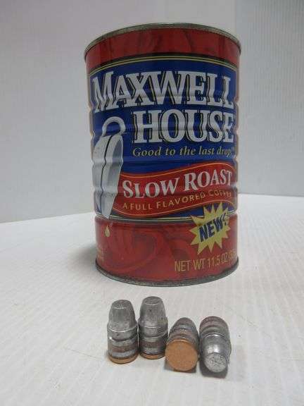 .44 Cal. Cast Gas Checked Bullets for Reloading, 240-Grain, Can Weighs ...