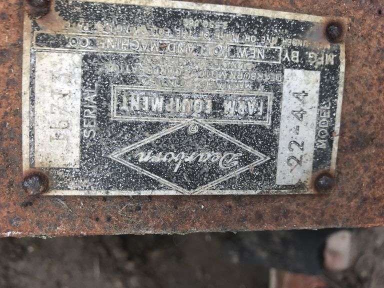 Dearborn Three-Point Buzz Saw - Albrecht Auction Service