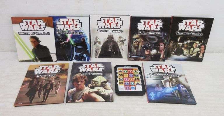 Star Wars "Me Reader", with (8) Star Wars Books - Albrecht Auction Service