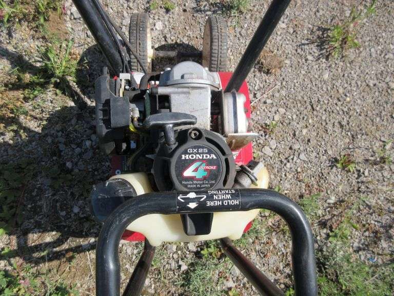 Honda FG110 Four-Stroke Tiller - Albrecht Auction Service