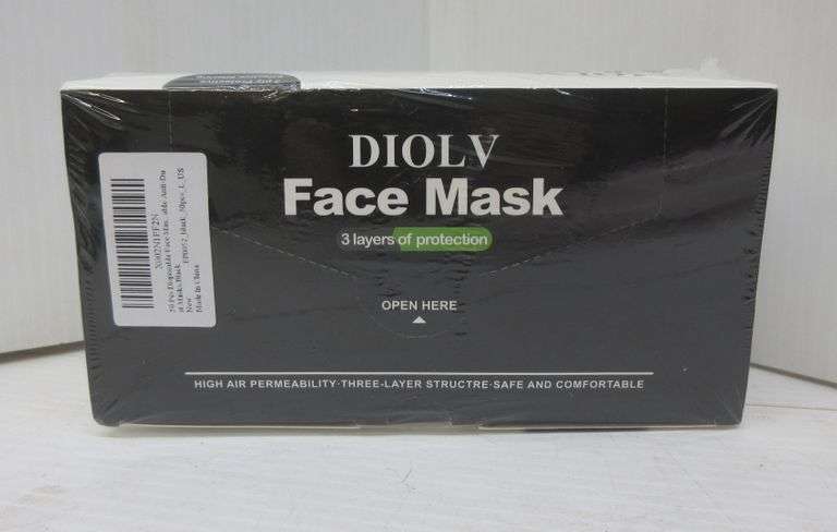 (50) Diolu Face Masks, Disposable Three Layers of Protection - Albrecht ...