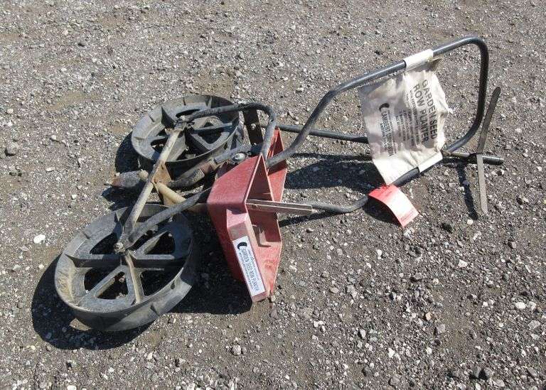 Garden Seed Row with Fertilizer Hopper Planter - Albrecht Auction Service