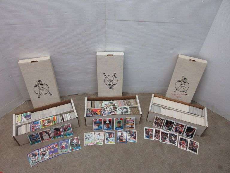 (3) Boxes of 1800 Count Chock Full of Cards - Albrecht Auction Service