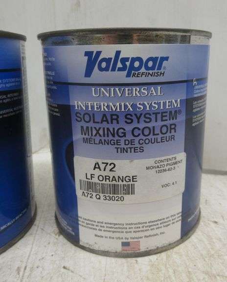 (2) One-Quart Mixing Color, R79.Q01 Quindo Red; One-Quart Mixing Color ...