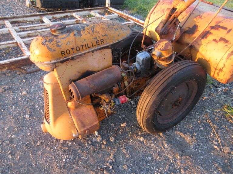 Antique Frazer Rototiller - Albrecht Auction Service