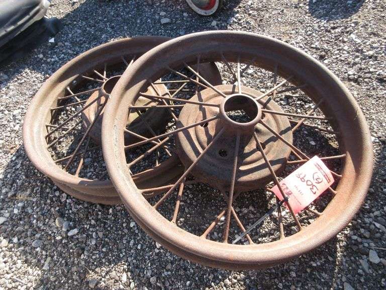 Model A Wheels - Albrecht Auction Service
