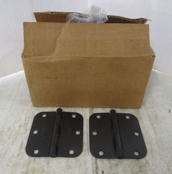 (40) Kessler 3 1/2" Oil Rubbed Bronze Hinges, 5/8 Radius Corners ...