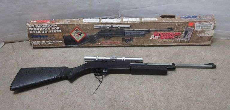 Crosman 760 Pumpmaster BB and Pellet Rifle with Original Scope and Box ...