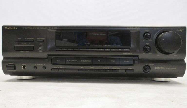Technics AV Control Stereo Receiver - Albrecht Auction Service