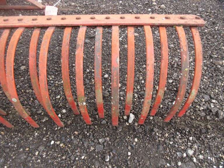 6' Landscape Rake with Three-Point Hitch, Last Used on a Simplicity ...