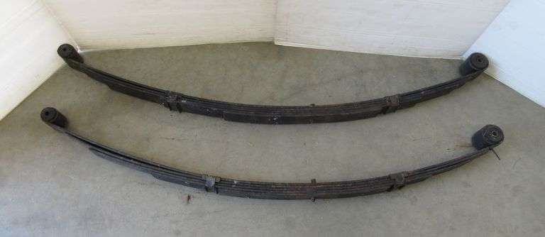 Pair of 1965 Mustang Rear Leaf Springs, Original Equipment - Albrecht ...