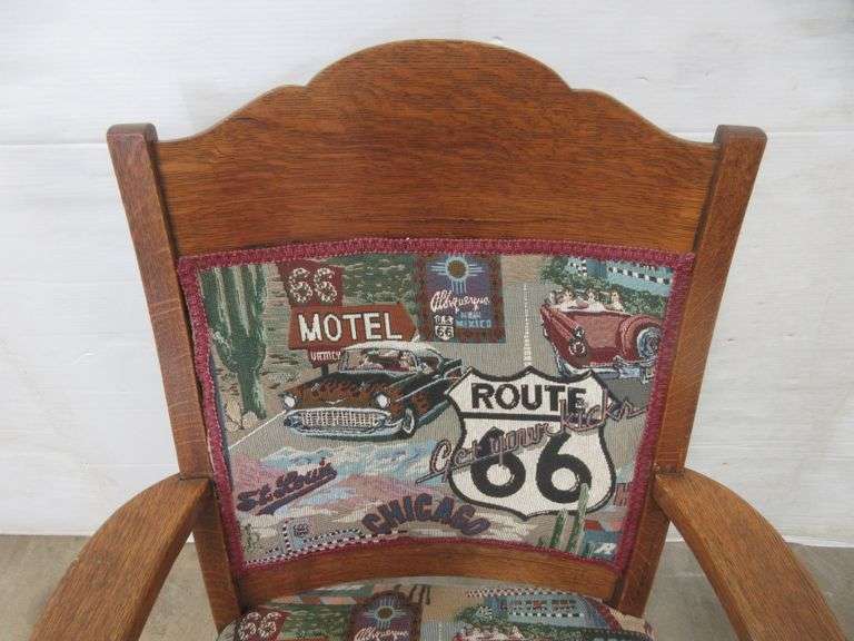 Route 66 Rocking Chair - Albrecht Auction Service