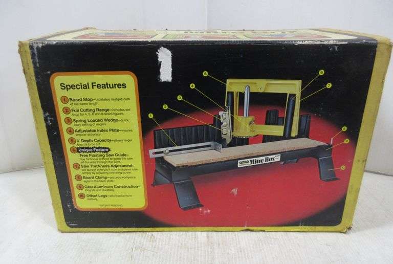 Stanley Workmaster Mitre Box - Albrecht Auction Service