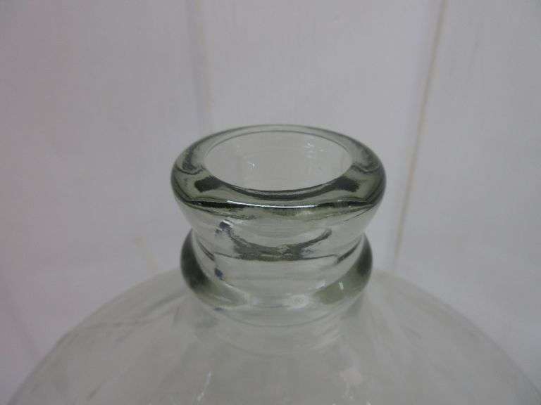 Five-Gallon Glass Bottle - Albrecht Auction Service