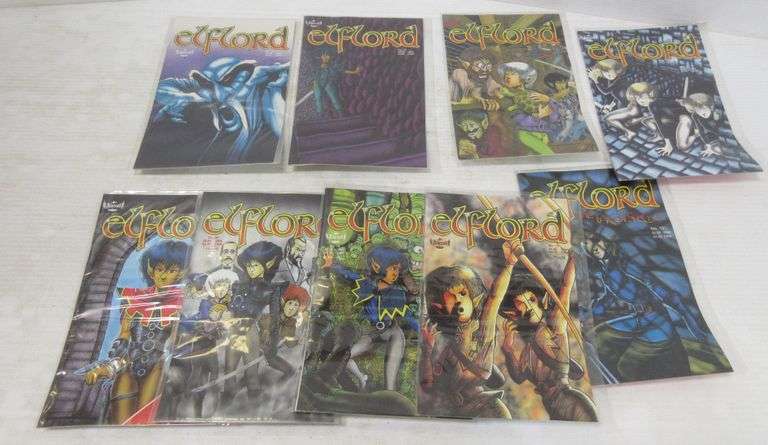(24) TSR Dungeons and Dragons, Dragon Mags; (20) Elflord Comics; (8 ...